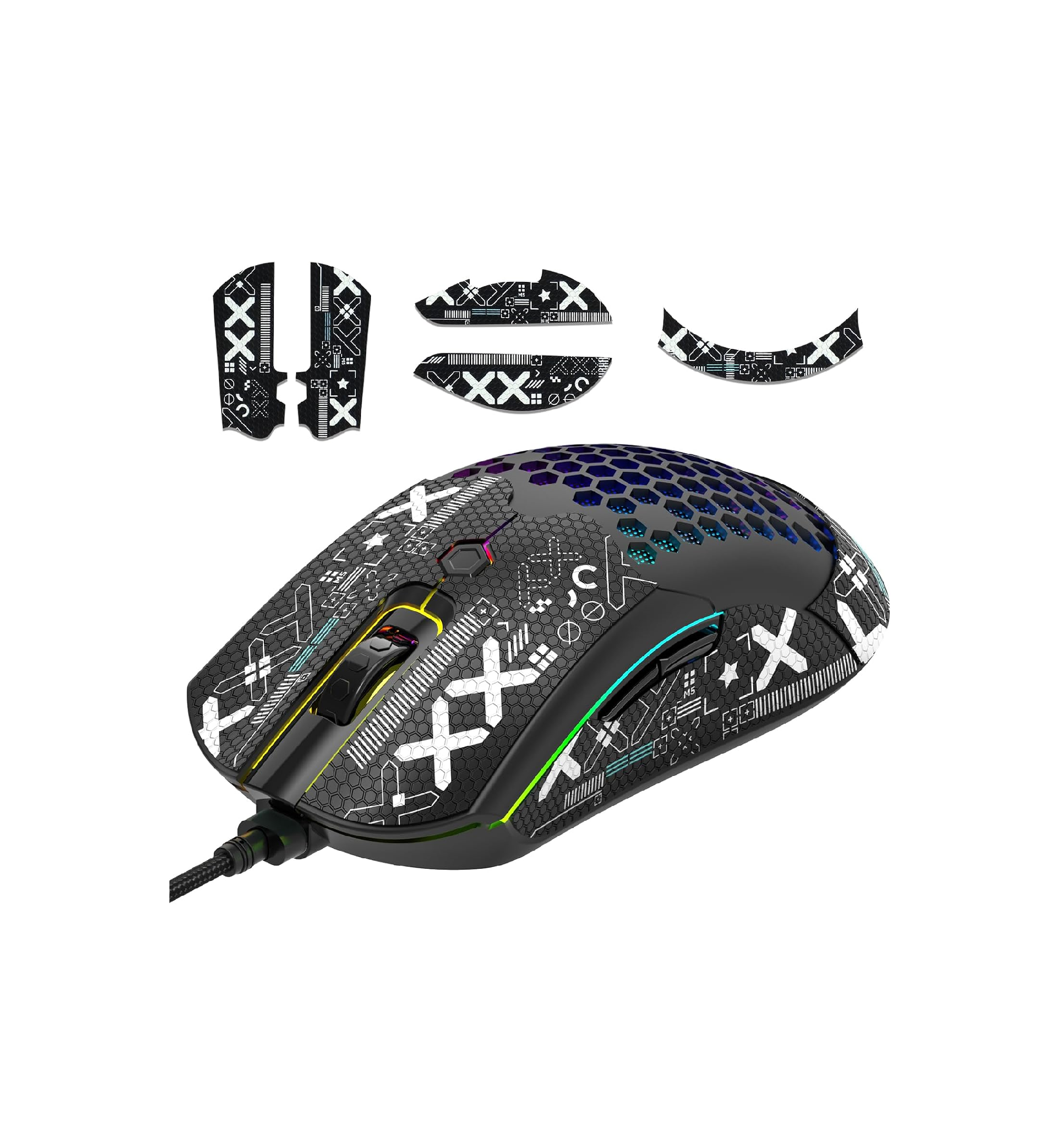 ZIYOU LANG M5 RGB Gaming Mouse - Black - CS Net Games